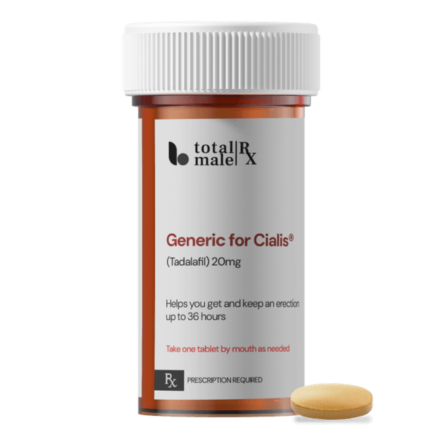 Generic for Cialis (Tadalafil) | Total Male Rx
